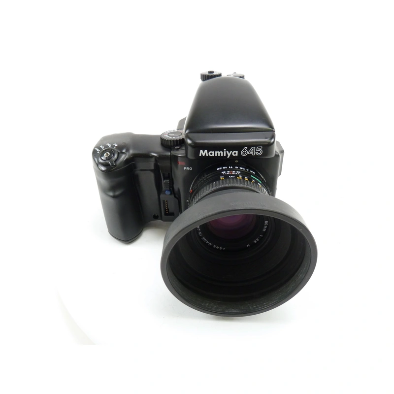 Mamiya 645 Pro Kit with AE Prism Finder and 80MM F2.8 N Lens - Focus ...
